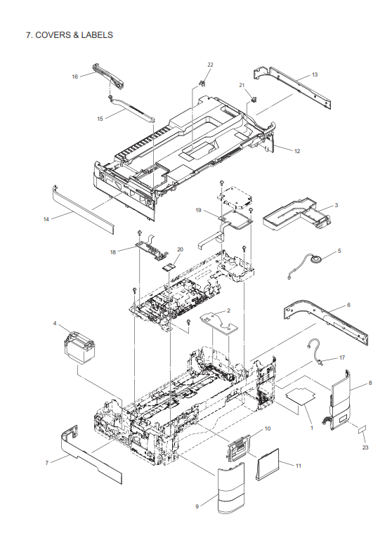 Brother - LED459001 - Ink Absorber Felt - Fits Under Ink Refill Assemb ...