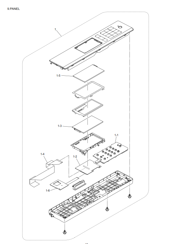 Brother - D003CR001 - A63535001 - Replacement LCD Unit - £39-99 plus V ...