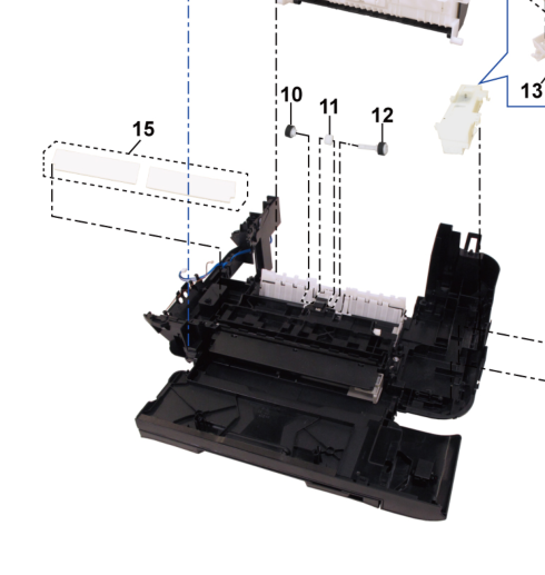 Canon - QC5-2191 - QC4-6101 - Ink Absorber Pad (2 Needed, Price is Eac ...
